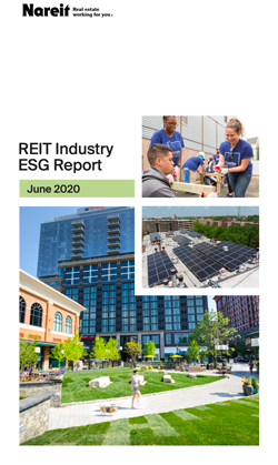 REITs, ESG & Sustainability | Environment, Social & Governance | Nareit