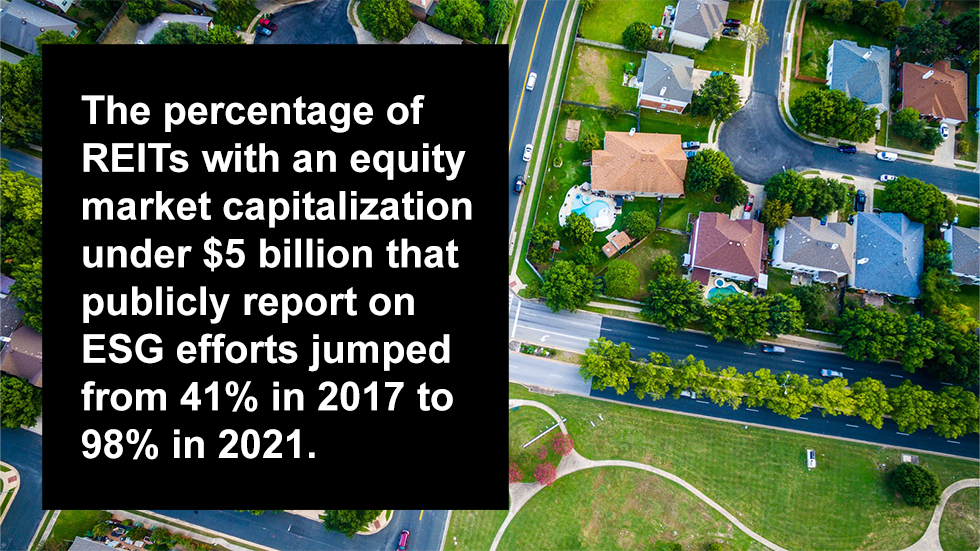 Four Takeaways from Nareit’s 2022 REIT ESG Dashboard | Nareit