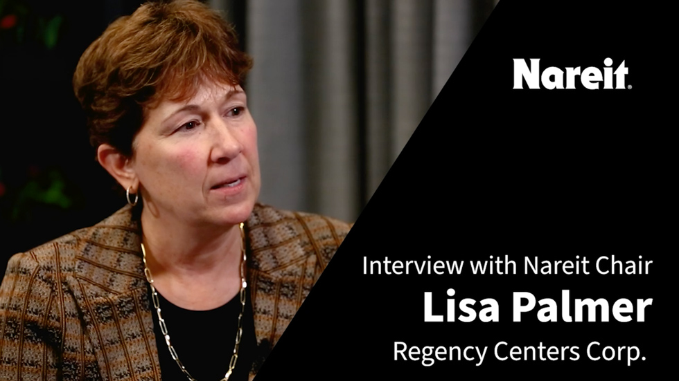 Nareit Chair Lisa Palmer Committed to Helping REITs in Their ESG ...
