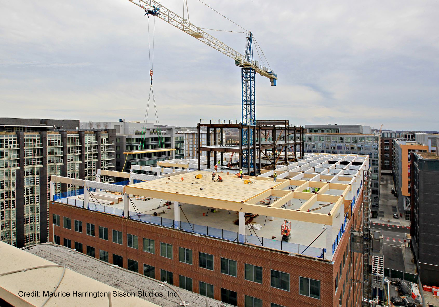 Mass Timber Expansion Project Underway at Columbia Property Trust’s 80 ...